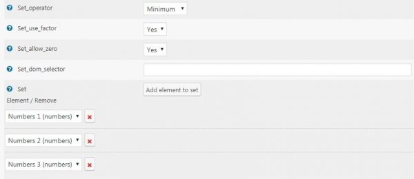 Set – ez Form Calculator - WordPress Forms Plugin