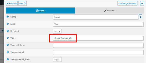 Auto-Fill User Data in Form Elements – ez Form Calculator - WordPress Forms Plugin